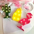 Charmed Pineapple 3D LED Night Lights Warm White Lights 10 in ...