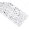 EFFFERTWQL-MCSaite Wired White USB 104 Keys Computer Keyboard with ...