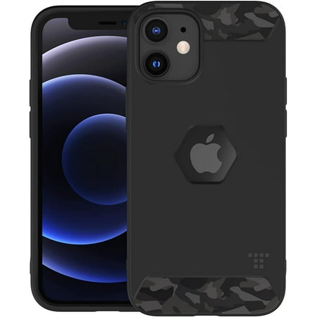 TACTISM case for iPhone 13 Alpha Military Design Anti-Shock MIL-Standard TPU with Strap Holes ...