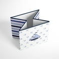 Bacati - Little Sailor Cotton Percale Fabric covered Storage, Small Box ...