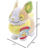 "Officially Licensed Pokemon Yamper 8"" Plushie - Corgi Stuffed Animal ...