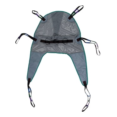 Drive Medical Divided Leg Patient Lift Sling with Headrest, Large ...