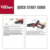 Free Shipping! Hyper Tough 20V 6-inch Mini Chainsaw with Battery and ...