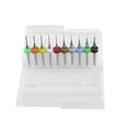 Precision Micro Drill Bit Set, Tungsten Carbide Bits For Miniature CNC ...