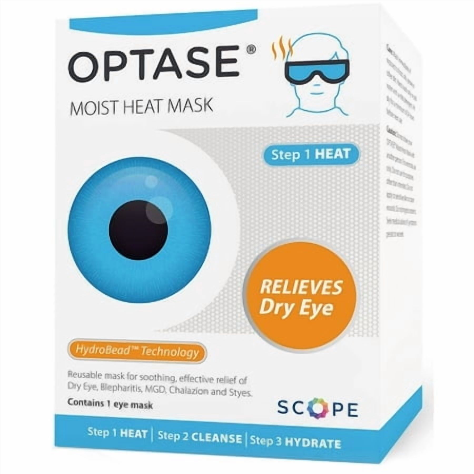 Click here for Optase Moist Heat Eye Mask For Dry Eyes - Dry Eye... prices