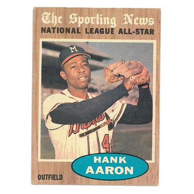 Hank Aaron Baseball Card
