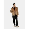 ANDE Men's High Pile Fleece and Nylon Zip Jacket, Sizes S-3X - Walmart.com