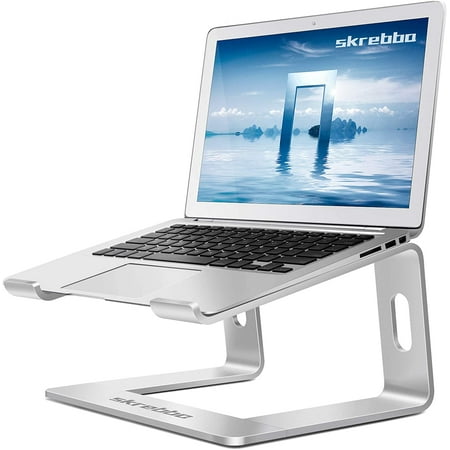 Skrebba Laptop Stand, Portable Ergonomic Computer Lifter Laptop Desktop ...