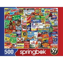 Springbok Snack Treats - 500 Piece Adult Jigsaw Puzzle - Unique Cut ...