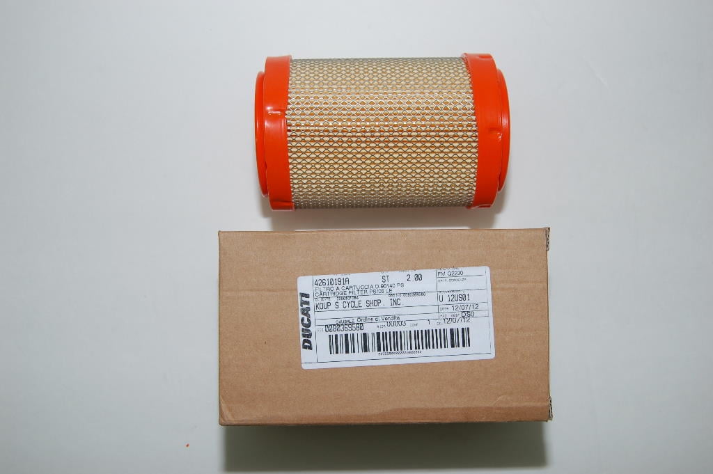 Ducati OEM Air Filter Monster Hypermotard Hyperstrada 42610191A ...
