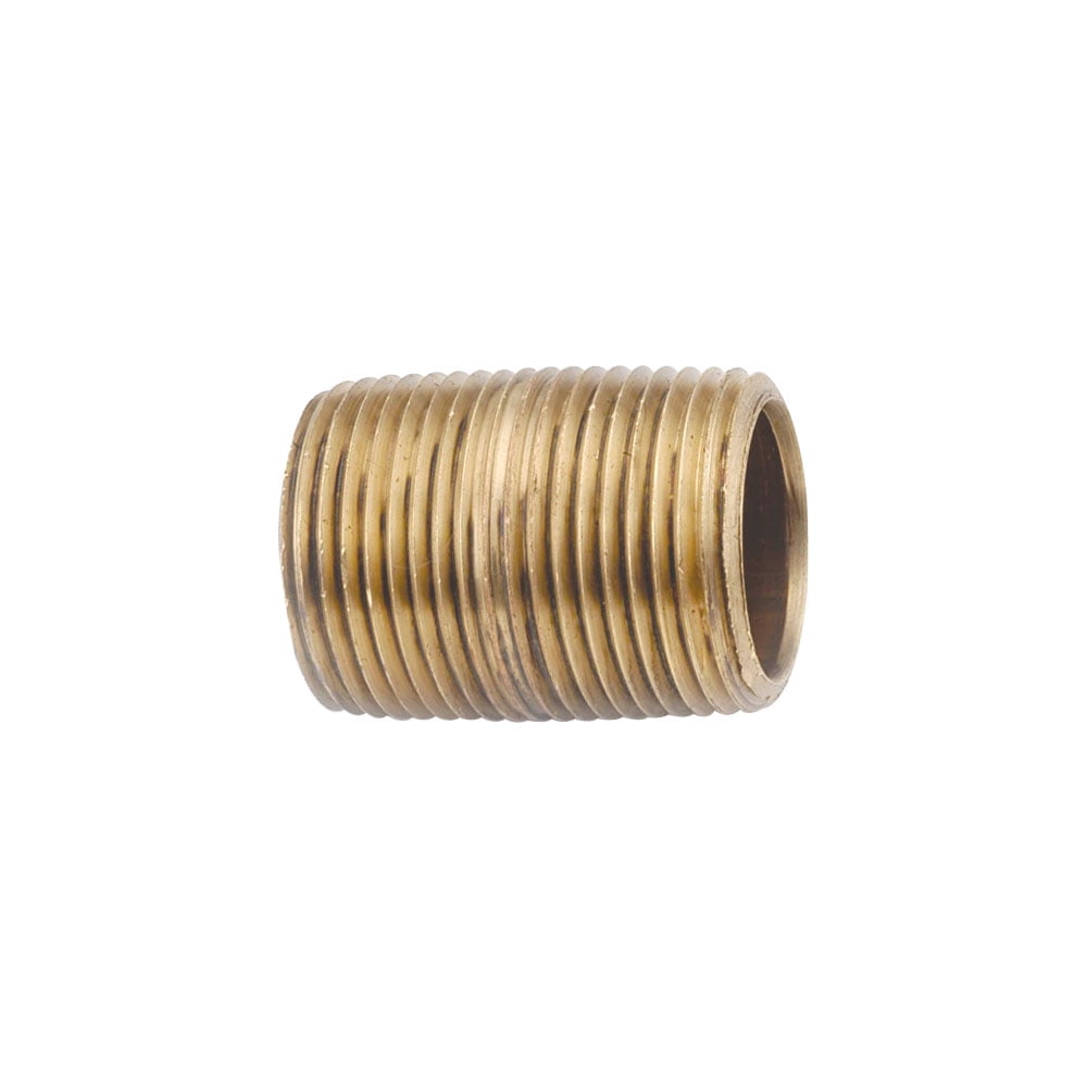 Thrifco 5320001 1/2 X Close Brass Nipple - Walmart.com