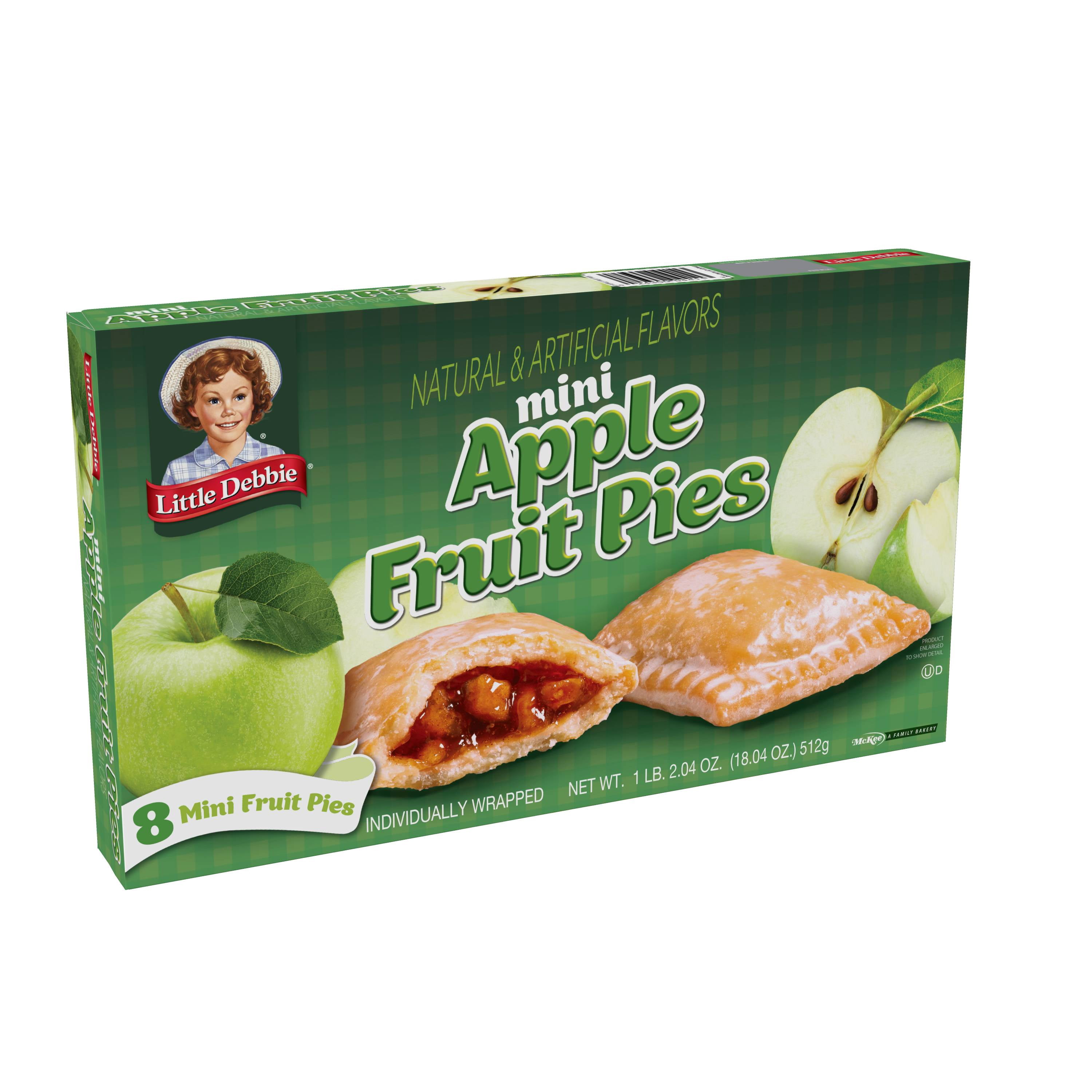 Little Debbie Apple Fruit Pies 8 Ct 18 04 Oz Walmart