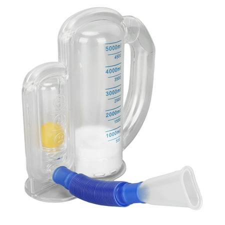 Breathing Exercise Device, Retractable 5000ml Breathing Fitness ...