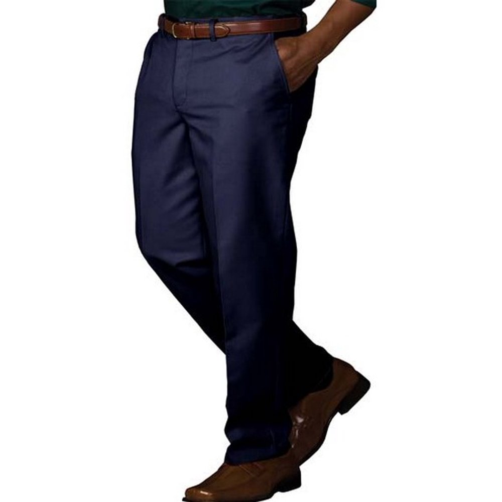 Edwards - Men's Easy Fit Chino Flat Front Pant - 2578 - Walmart.com ...