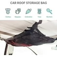 Car Ceiling Cargo Net Pocket, 31"x21" Adjustable Double-Layer Mesh SUV ...