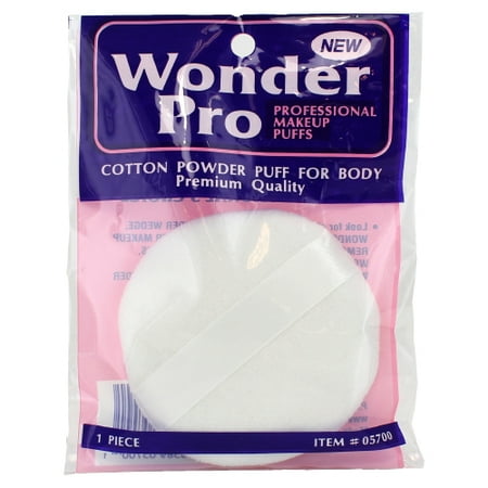 (3 Pack) Wonder Pro Cotton Powder Puff For Body - 1 Count | Walmart Canada