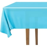 DecorRack 2 Rectangular Tablecloths -BPA- Free Plastic, 54 x 108 inch ...