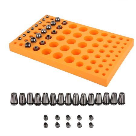 Herwey Collet,ER20/ER11 Drill Bit Collet Chuck Storage Box Organizer ...