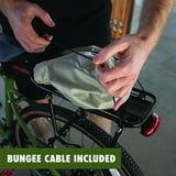 Ozark Trail Aluminum Adjustable Rear Bike Rack with Taillight for Most ...