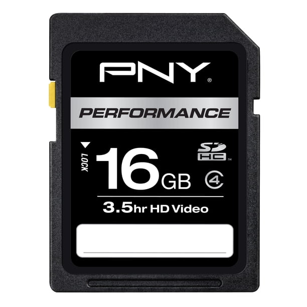 PNY Technologies 16GB SDHC Card, Class 4 - Walmart.com