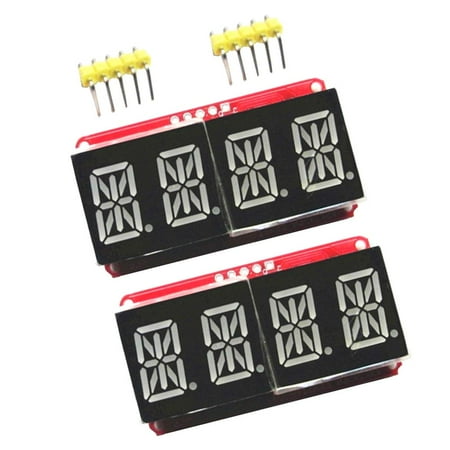 2 Pack LED Module 14 Segment Display LED Display 4-digit LED Display ...