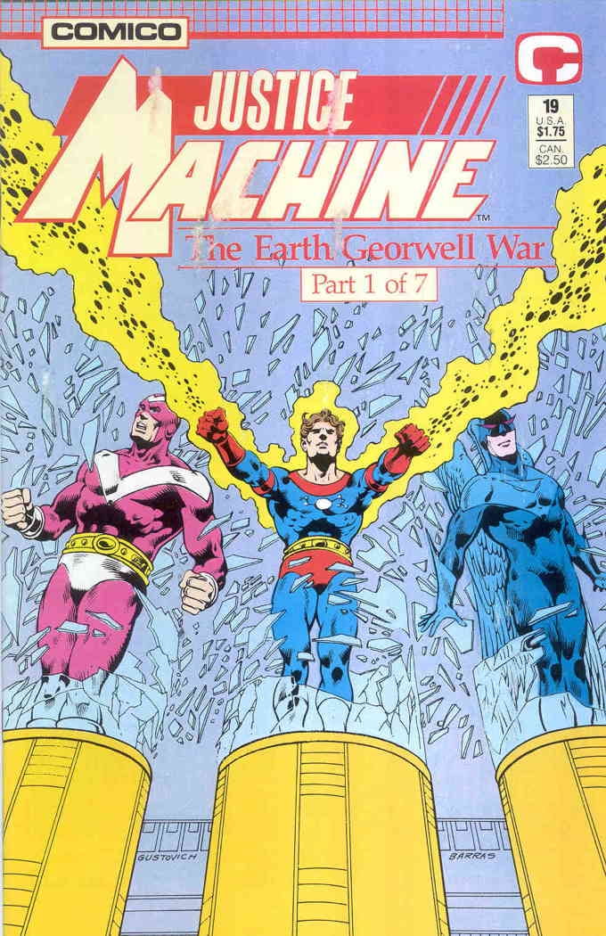 Justice Machine (Comico) #19 VF ; COMICO Comic Book - Walmart.com