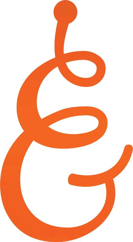 Acrylic Sign Letters,Wedding & Script, 2'' Tall Fluorescent Orange ...