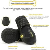 Dog Boots Paw Protector, Booties Paw Protector Waterproof with ...
