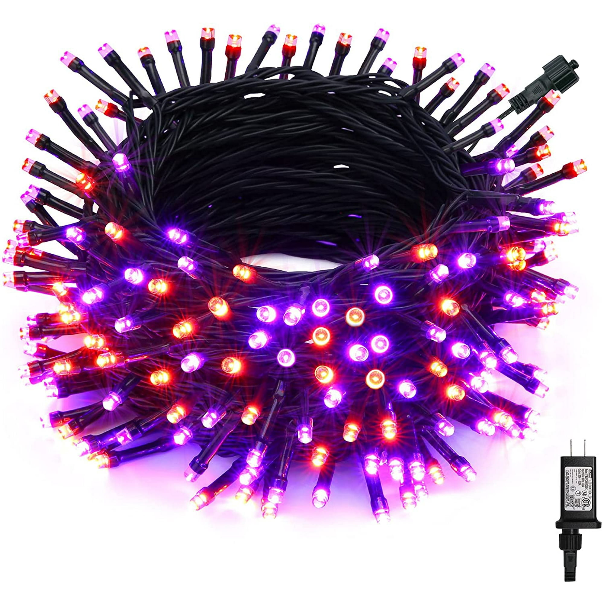 Click here for Cheerpupo Orange & Purple Halloween Lights  66ft 2... prices