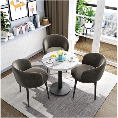 Simple Leisure Tables and Chairs Round Dining Table Chair Combination ...