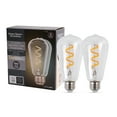 Better Homes & Gardens LED ST19 Vintage Light Bulb 4.5W Spiral Filament ...