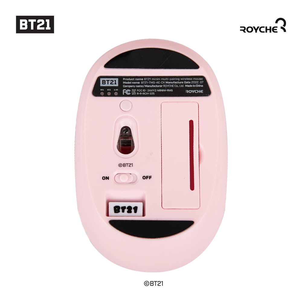 Buy BT21 MININI multi-pairing wireless mouse by BTS (Cooky) Online at ...
