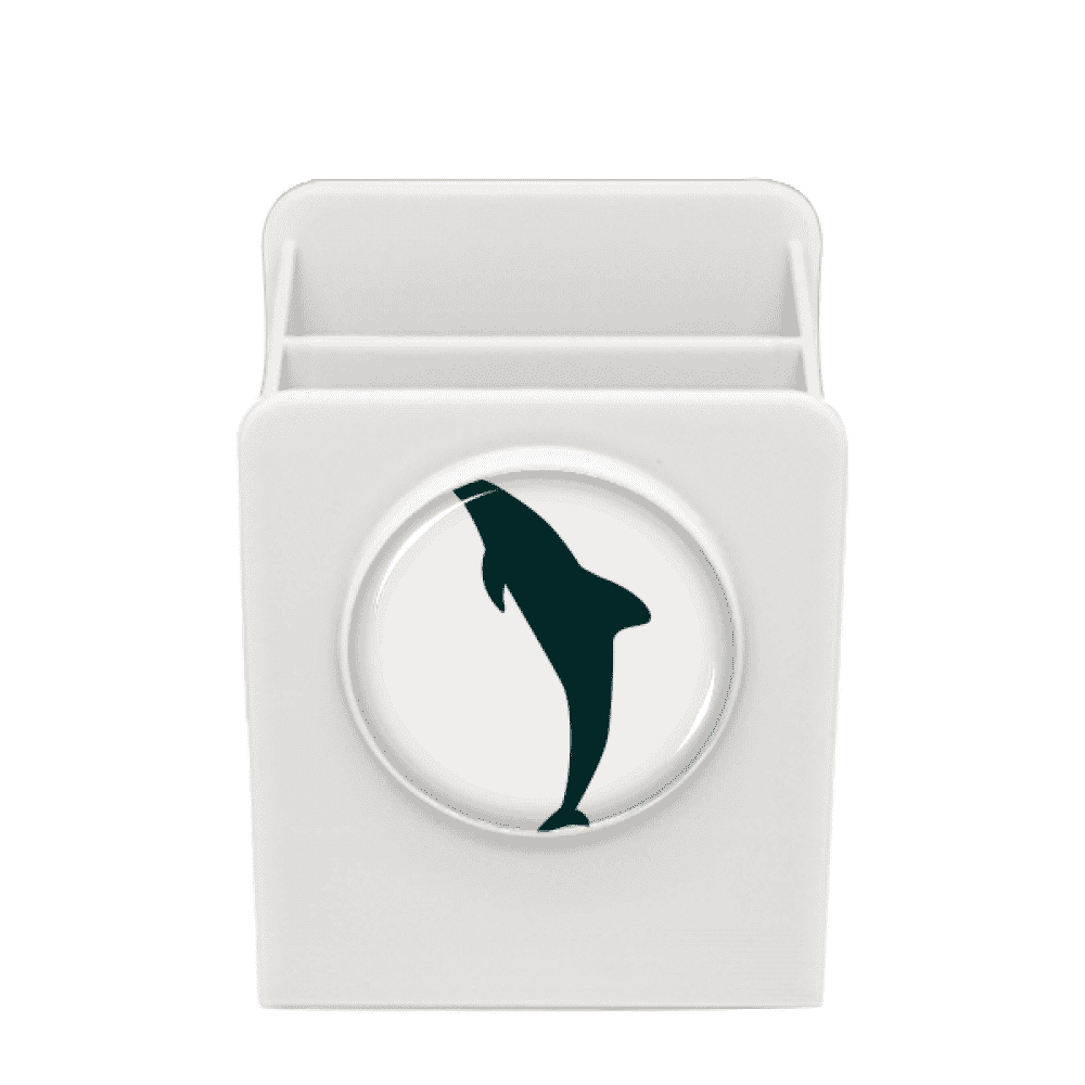 Blue Ocean Friendly Streamline Dolphin Desk Pencil Holder Cup Pen ...