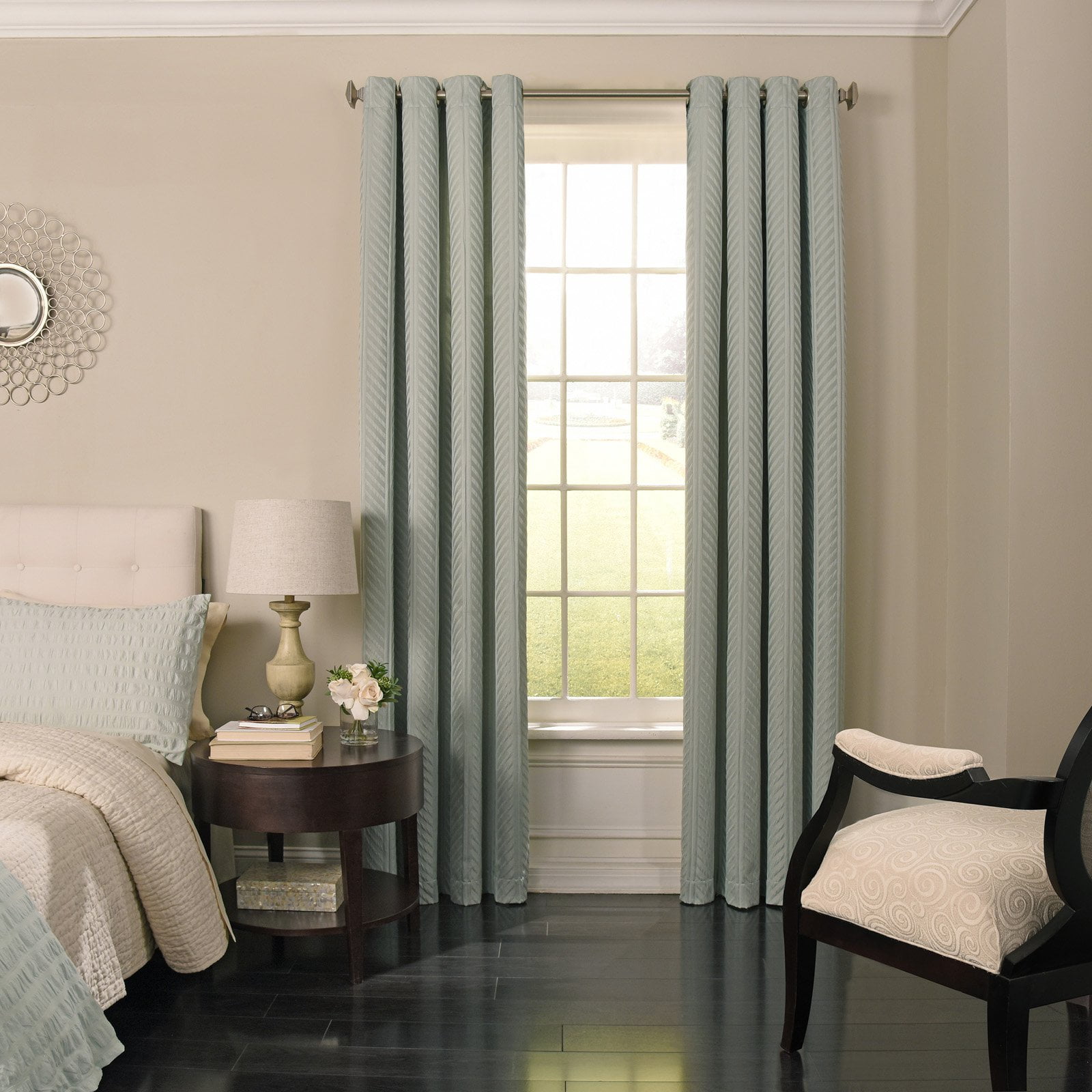Beautyrest Malbrouk Room Darkening Window Curtain Panel Available in ...