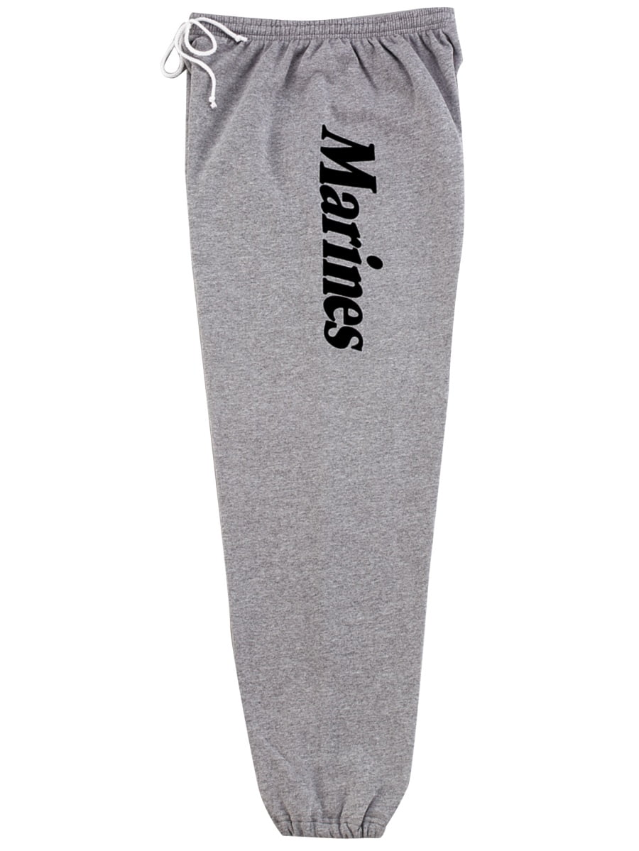 Marines Sweatpants, Gray GI-Style Training Pants - Walmart.com