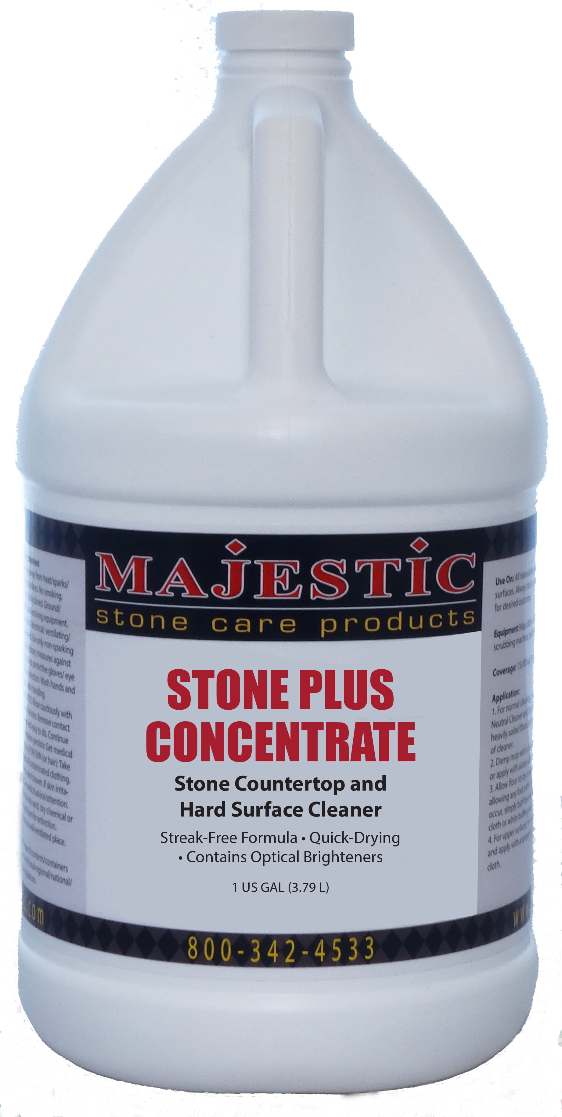Majestic Stone Plus Liquid Concentrate Gallon: Marble, Granite and ...
