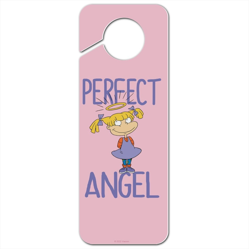 Rugrats Perfect Angel Plastic Door Knob Hanger Sign - Walmart.com