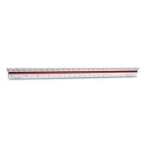 Chartpak Triangular Scale, Plastic, 12", Architectural, Color-Coded ...