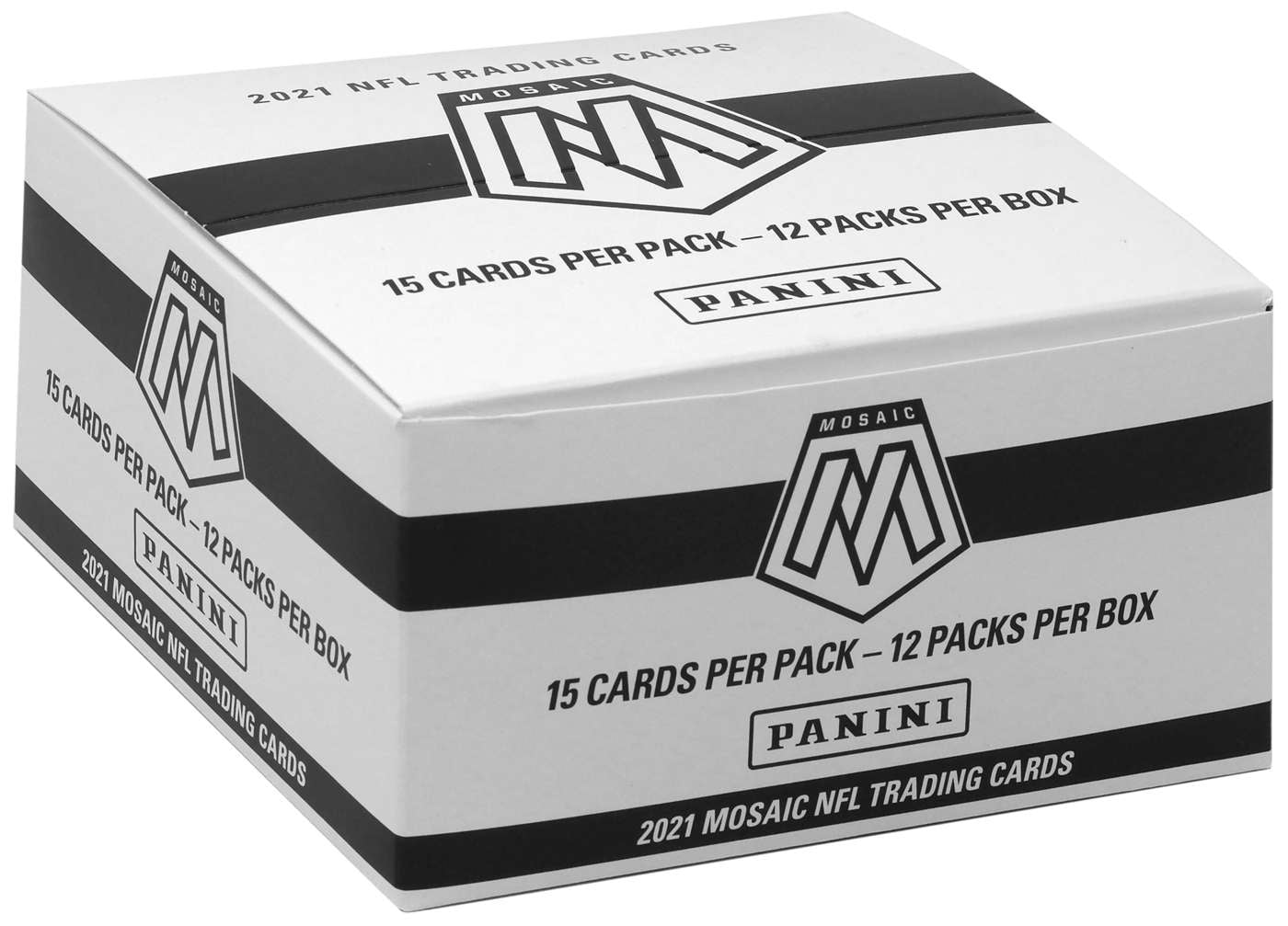 NFL Panini 2021 Mosaic Football Trading Card VALUE Box (12 Packs ...