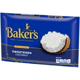 Baker's Fine Sweetened Angel Flake Coconut, Sugar-Packaged, 14 oz Bag ...