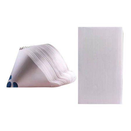 Set of 100 Cone Filter Paper 100 Mesh Nylon Net Paint Strainer Paper ...