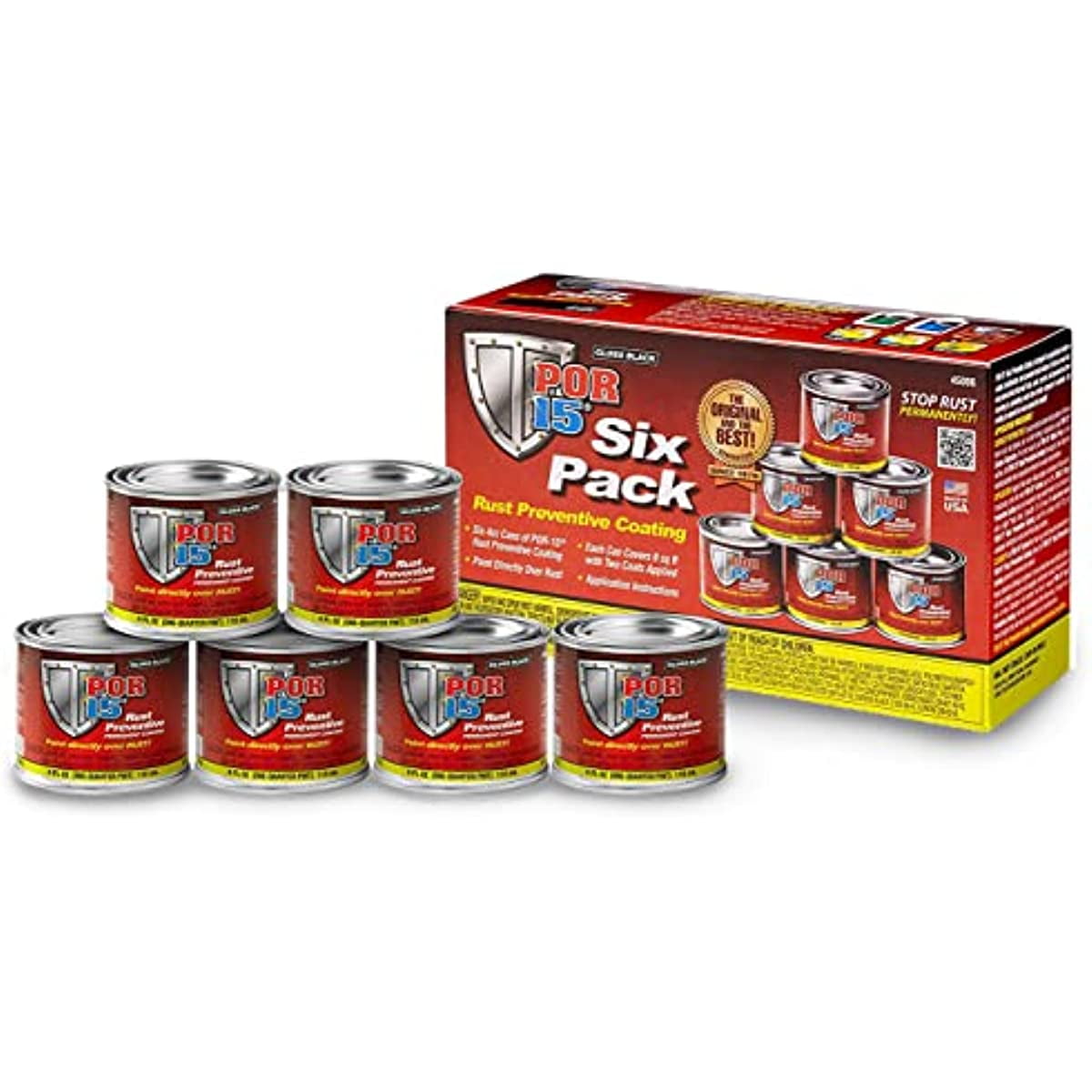 Rust Preventive Coating - 6 Pack - Gloss Black | Stop Rust & Corrosion ...