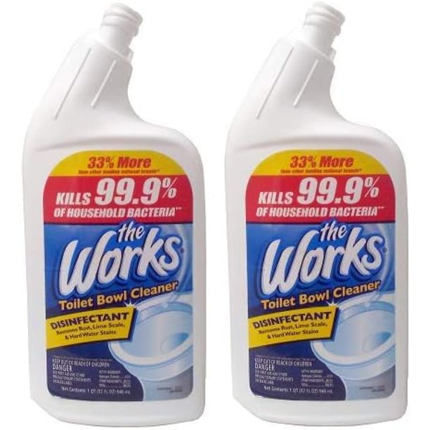 HetayC 655257427560 2-Pack Lab The Works Toilet Bowl Cleaner, Natural ...