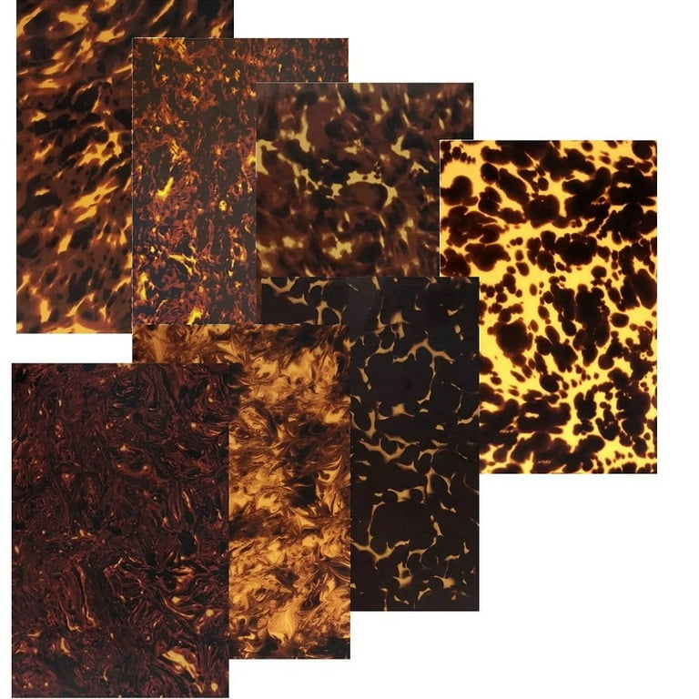 Tortoise Shell Plastic Sheet