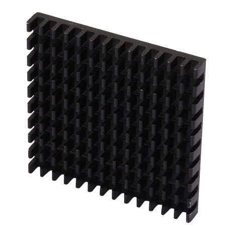Aluminum Cooling Fin, 40x40x5mm Cooler Fin Heat Dissipation Corrosion ...