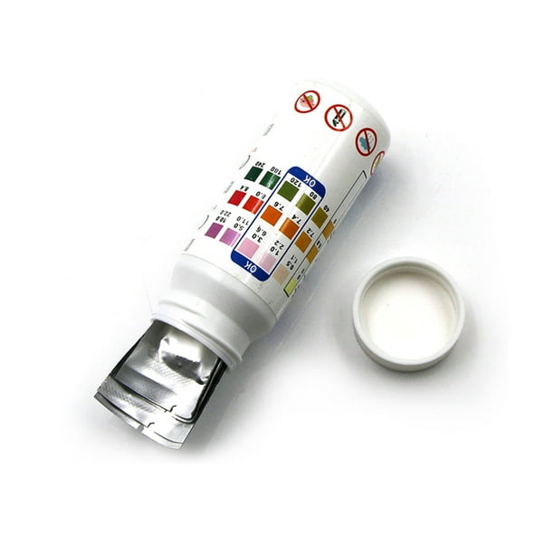 50pcs/ Bottle 3 In 1 Testing Paper Water Test Strip Portable Water Test ...