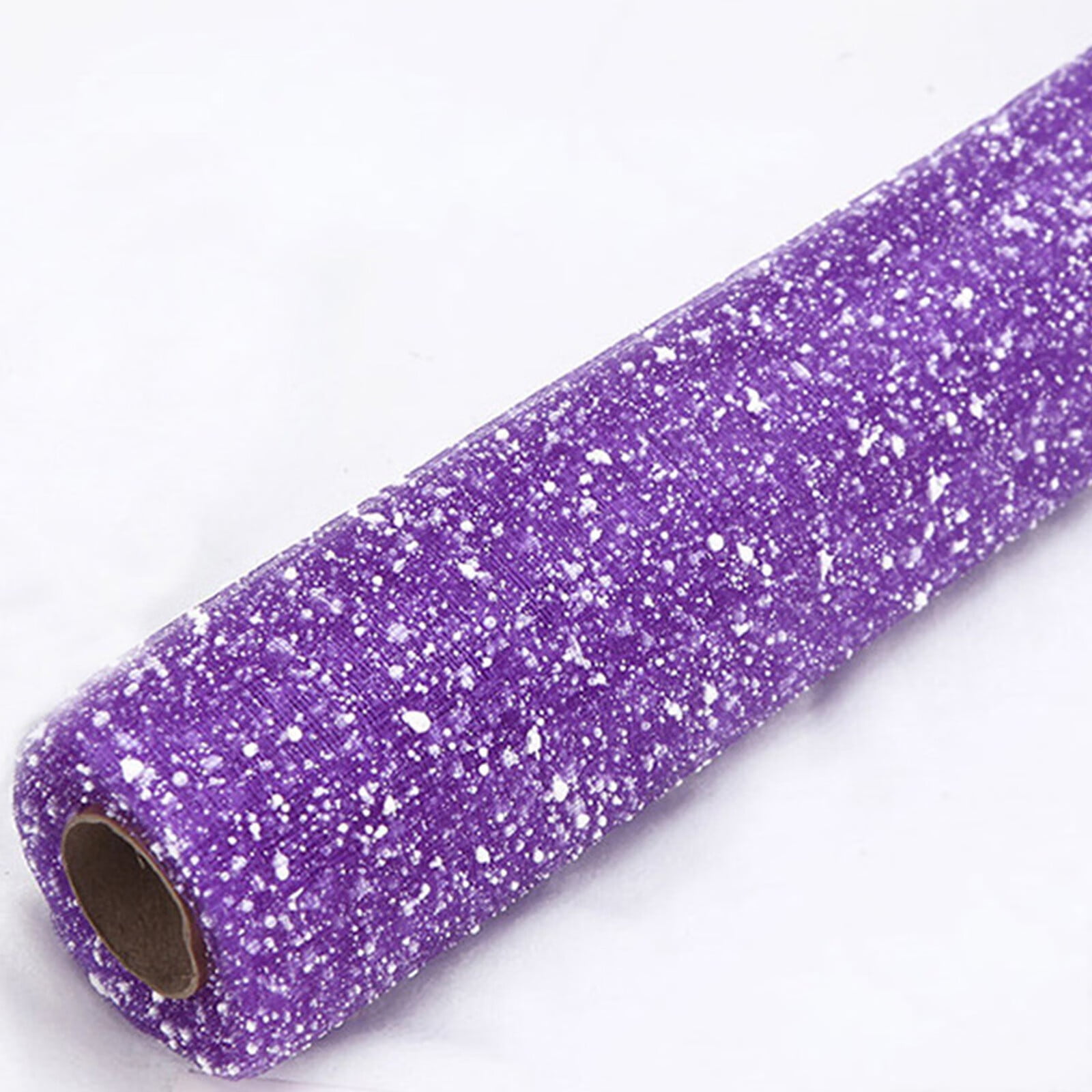 Diy Bouquet Snowflake Wrapping Snow Dot Gauze Christmas Tree Garland ...