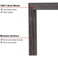 8.5x11 Picture Frame, Ash Black Solid Wood Diploma Frame with Acrylic ...