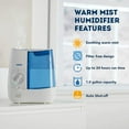 Vicks 1 gal 200 sq ft Manual Humidifier - Walmart.com