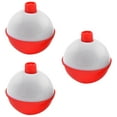 Danielson Snap-On Fishing Floats, Red/White, 1 oz, 3-Pack, Plastic ...